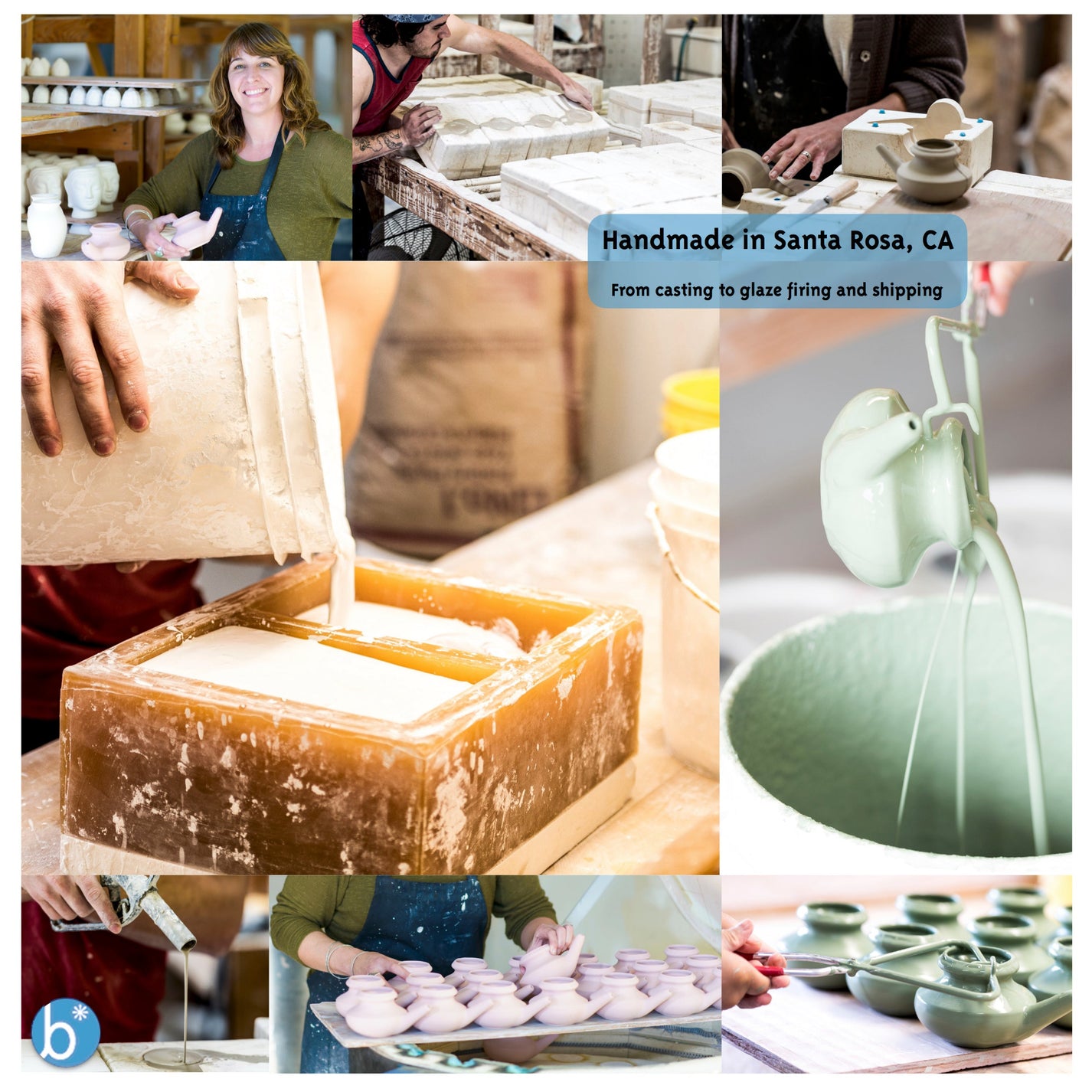 Baraka® Ceramic Neti Pot – Baraka Sinus Care Products